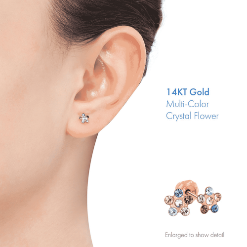 Inverness Home Ear Piercing Kit with Stud Earrings in 14K Gold | eBay