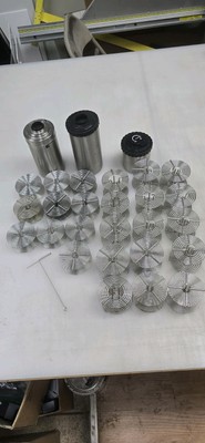 3 STAINLESS STEEL DEVELOPING TANKDARKROOM FILM PROCESSING REELS 10-135 ...