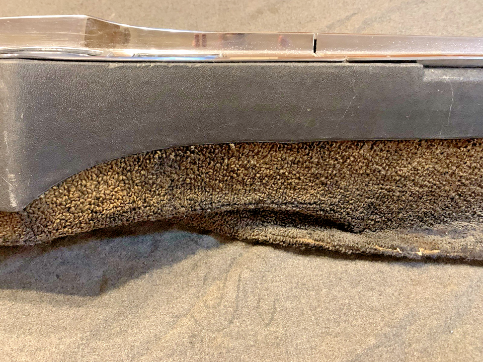 67-76 Mopar A Body Console & Shift Plate Automatic Black Woodgrain ...