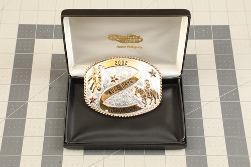 Apple Valley Ca Silverado Mule Days Bishop CA Belt Buckle 2002 #36 of ...