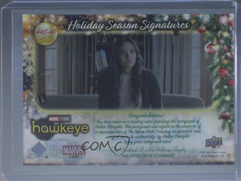 2023 Marvel Studios Hawkeye 100/100 Hailee Steinfeld as Kate Bishop ...