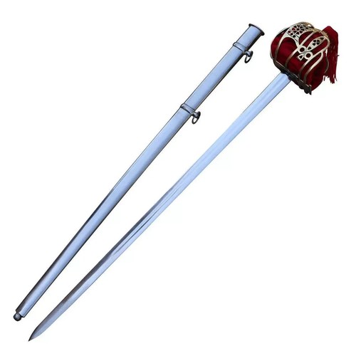 Basket Hilted Historical Replica Scottish Broad Sword | eBay