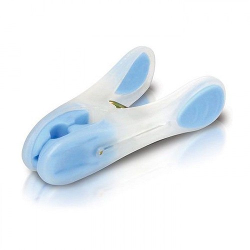 Addis Soft Grip Plastic Clothes Washing Line Laundry Pegs Blue - 24 ...