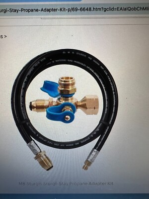 RV - Propane Adapter Kit - Hook Up Motorhome to Exterior Tank - 60" LP ...