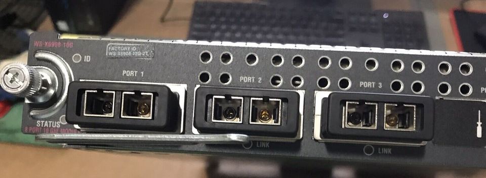 Cisco WS-X6908-10G-2T 8 Port 10 GbE Module- For Parts | eBay