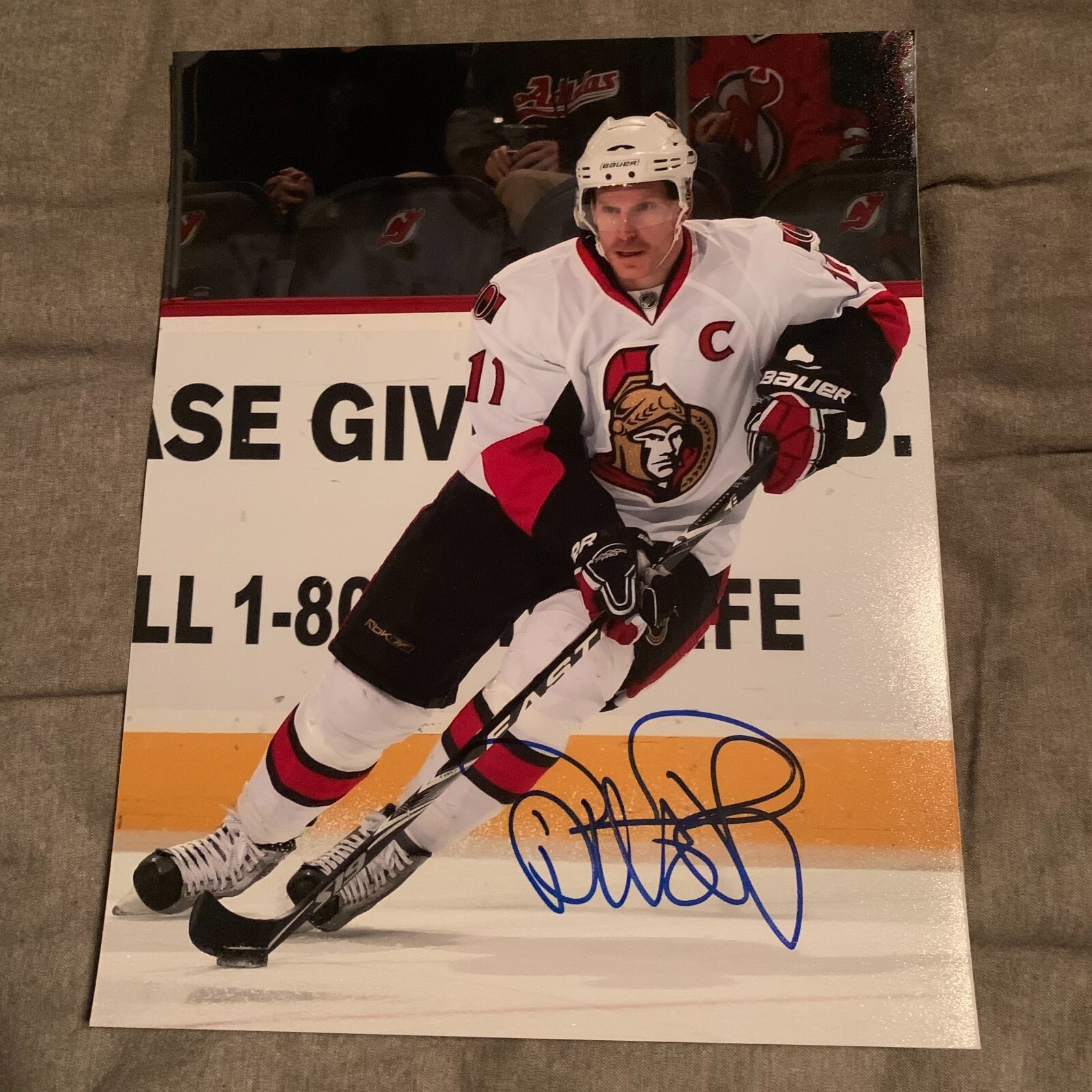 Daniel Alfredsson Ottawa Senators HOF Signed Autographed 8x10 Photo | eBay