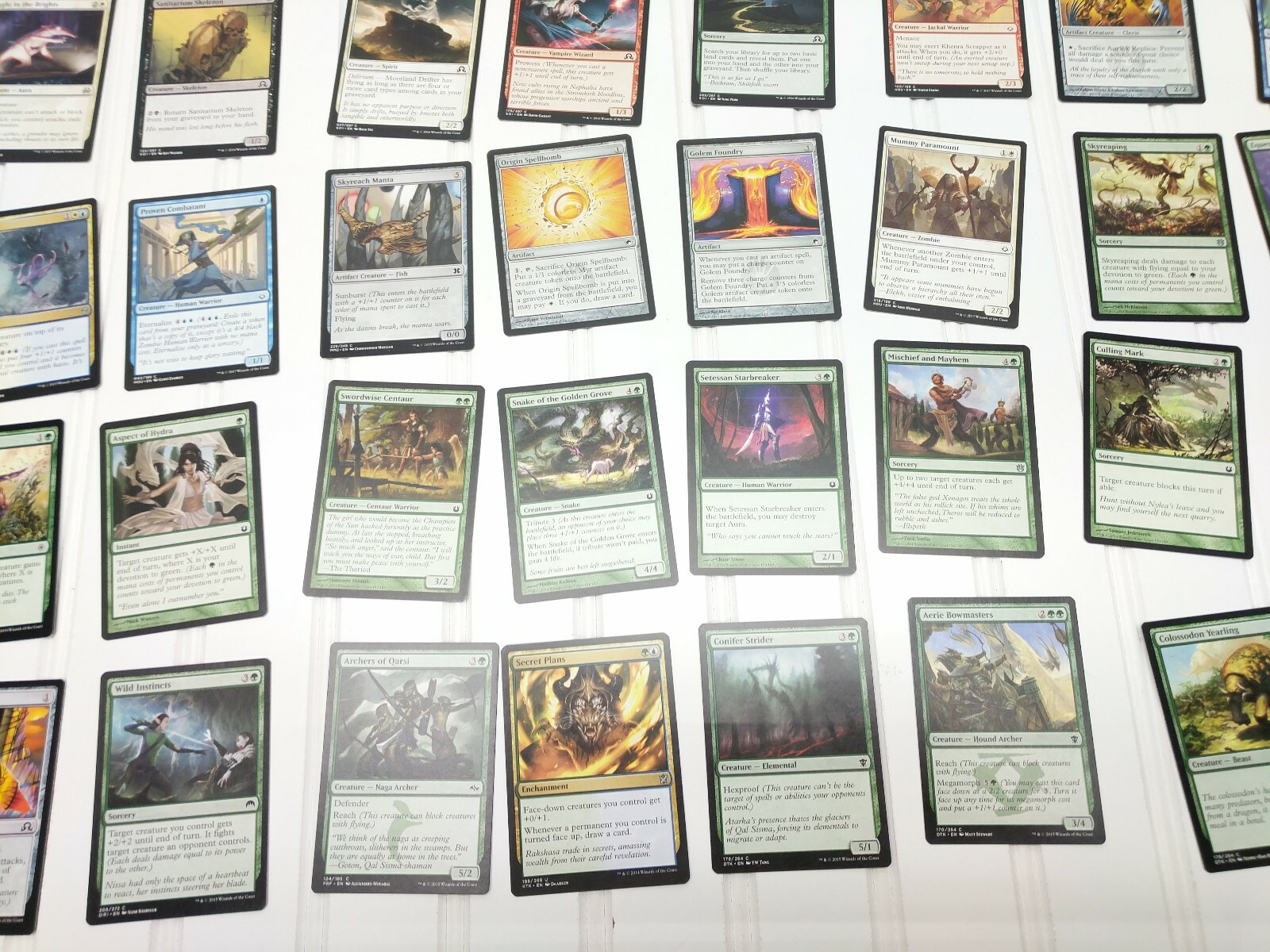 Magic The Gathering Deckmaster Collection Cards Lots Of 90 | eBay