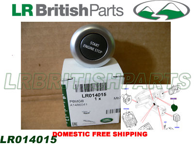 GENUINE LAND ROVER IGNITION SWITCH KEYLESS RANGE ROVER SPORT 10-13 LR4 ...