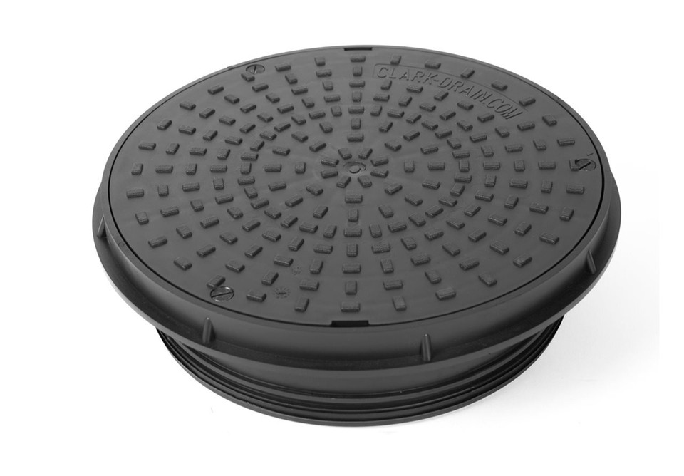 Clark-Drain 320mm Inspection Chamber Manhole - Base, Riser, Cover ...