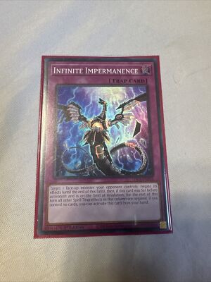 Yugioh Infinite Impermanence SDCS-EN036 Super Rare NM | eBay