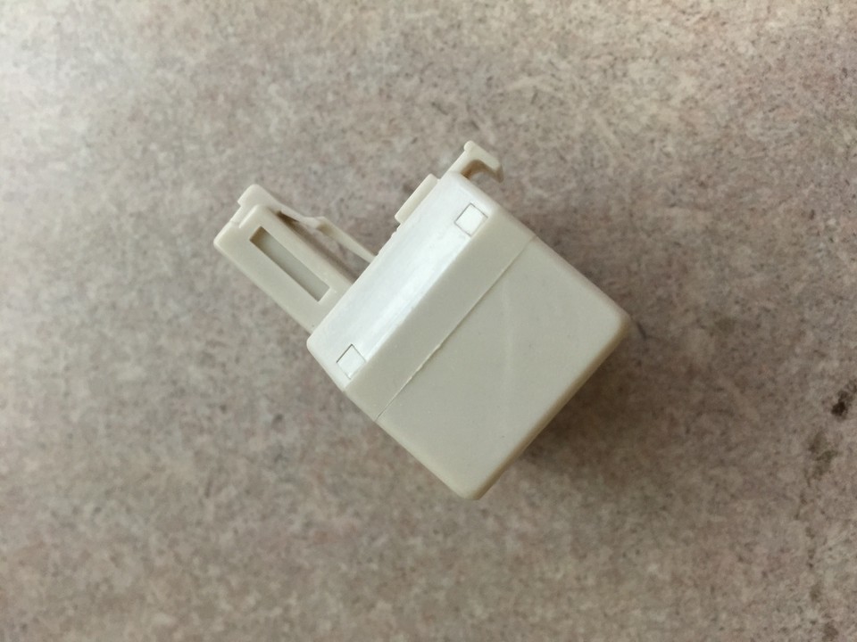 3pcs 2WIRE DUAL JACK PHONE SPLITTER ADAPTER | eBay