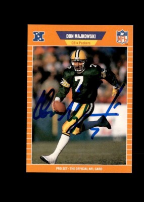 Don Majkowski Packers 1989 Pro Set authentic autographed card | eBay