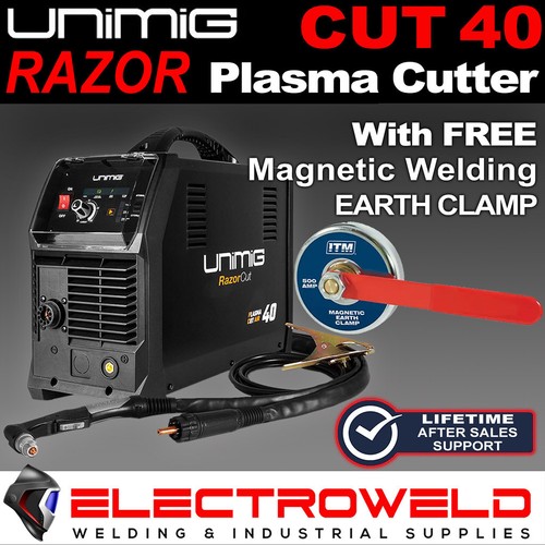 UNIMIG Razor Cut 40 Plasma Cutter + SC80 TORCH + Clamp, Razorcut ...
