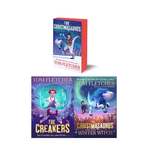 Tom Fletcher 3 Books Collection Set Christmasaurus & Winter Witch ...