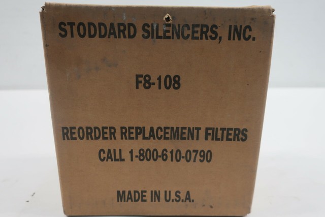 1 Stoddard Silencers F8-108 Filter Make OFFER for sale online | eBay