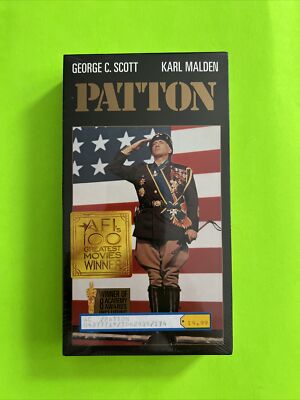 Patton VHS Tape/ BRAND NEW Sealed! George C. Scott Karl Malden ...