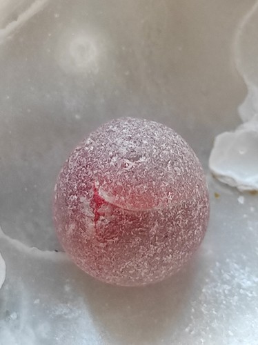 Genuine Seaham Sea Glass - (S409) SMALL ORANGE / RED MARBLE | eBay