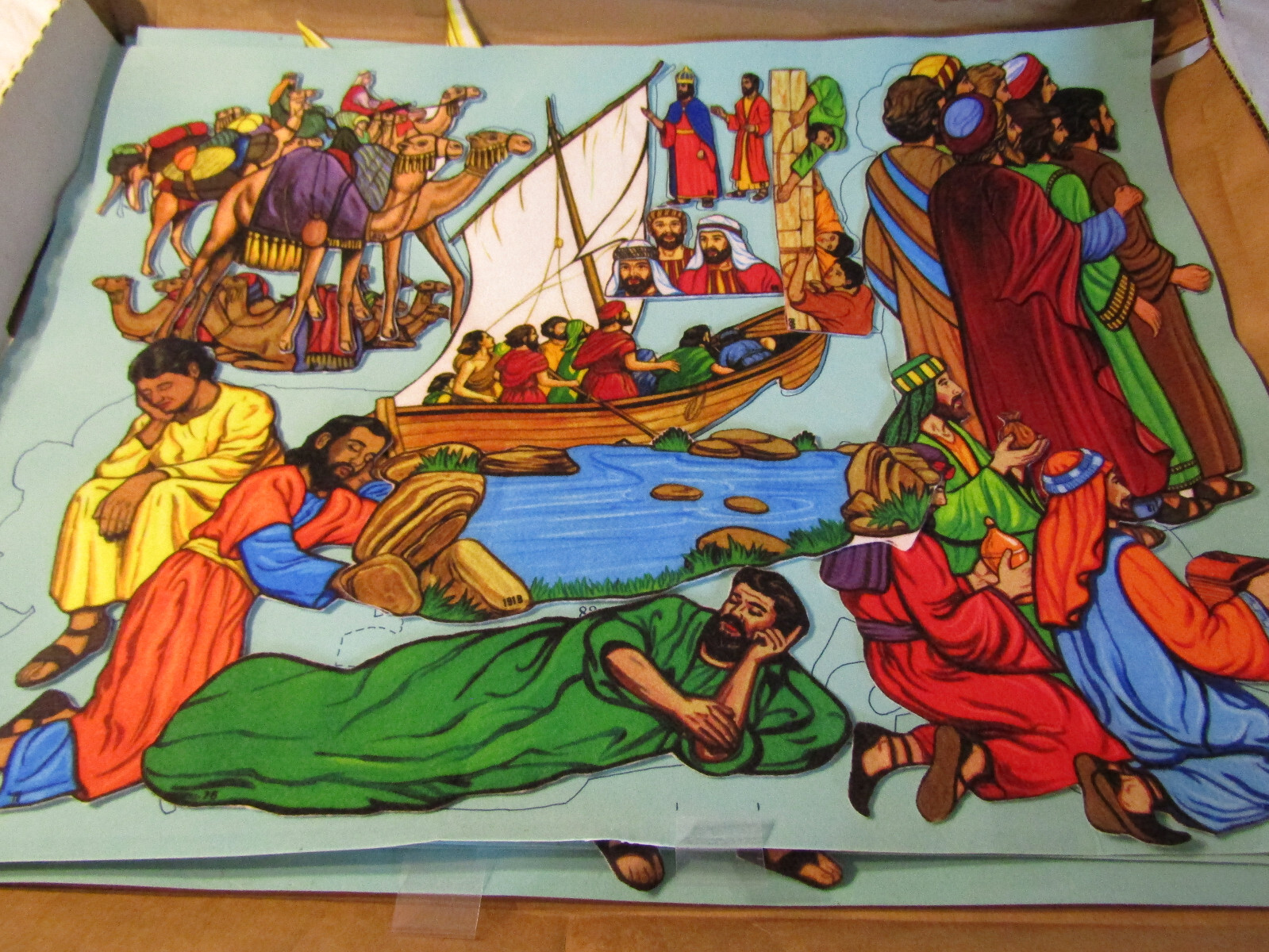 (Huge Lot) of Betty Lukens ,Through the Bible ,in Felt Large File Display Set | eBay