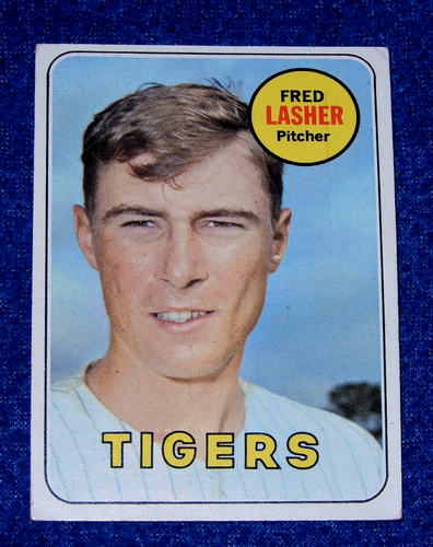 Fred Lasher * 1969 Topps Baseball #373 🐯 Detroit Tigers 🐯 Set Break | eBay