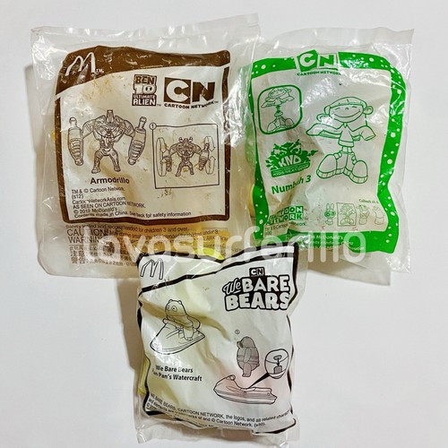 McDonald’s Happy Meal Toy Cartoon Network KND 2008 Ben 10 2012 Bare ...
