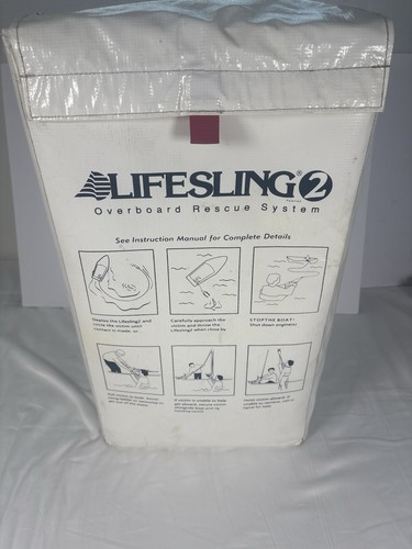Lifesling 2 Overboard Rescue System Type V PFD w/ Bag Marine Safety | eBay