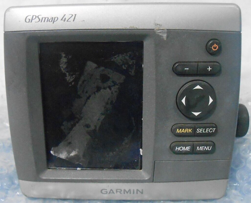 Garmin GPSMAP 421 Chartplotter Sonar Marine GPS Multifunction Display ...