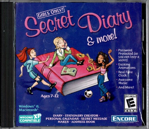 Girl's Only Secret Diary & More (Windows/Mac, 1999) for sale online | eBay