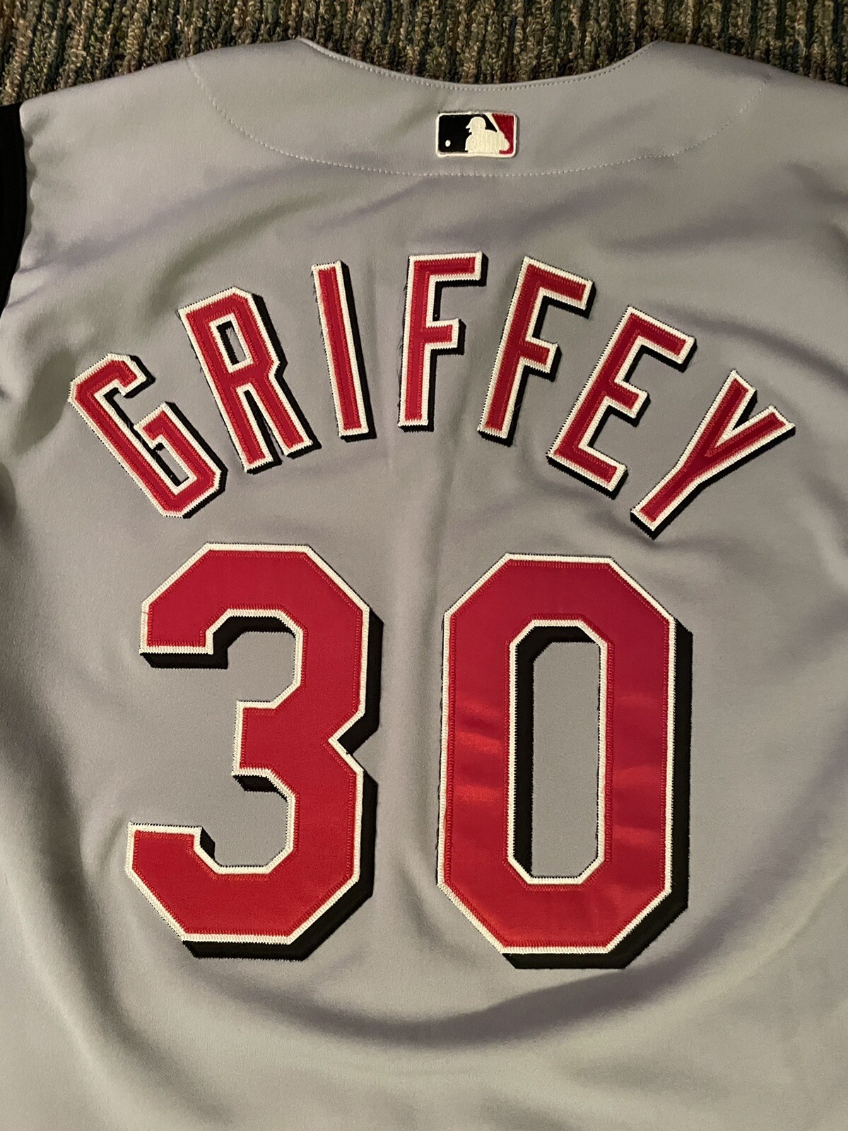 Ken Griffey Jr. #30 Russell Cincinnati Reds Vest Jersey Size 44 | eBay