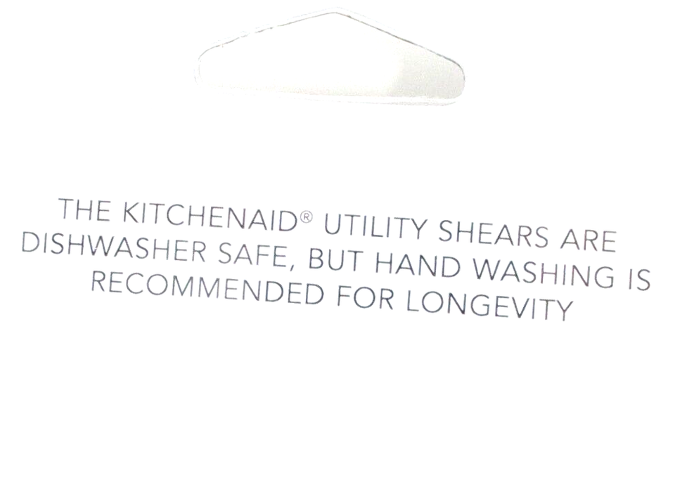 KitchenAid Utility Shears Scissors All Purpose Red stainless steel with ...