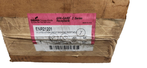Crouse-Hinds ENR21201 Single Gang Dead End Receptacle for sale online ...