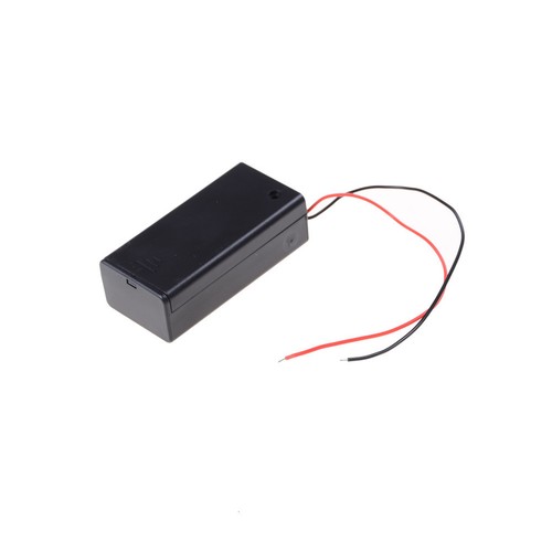 2Pcs New 9V Battery Holder with ON/OFF Switch 9 volt Box Pack Power ...