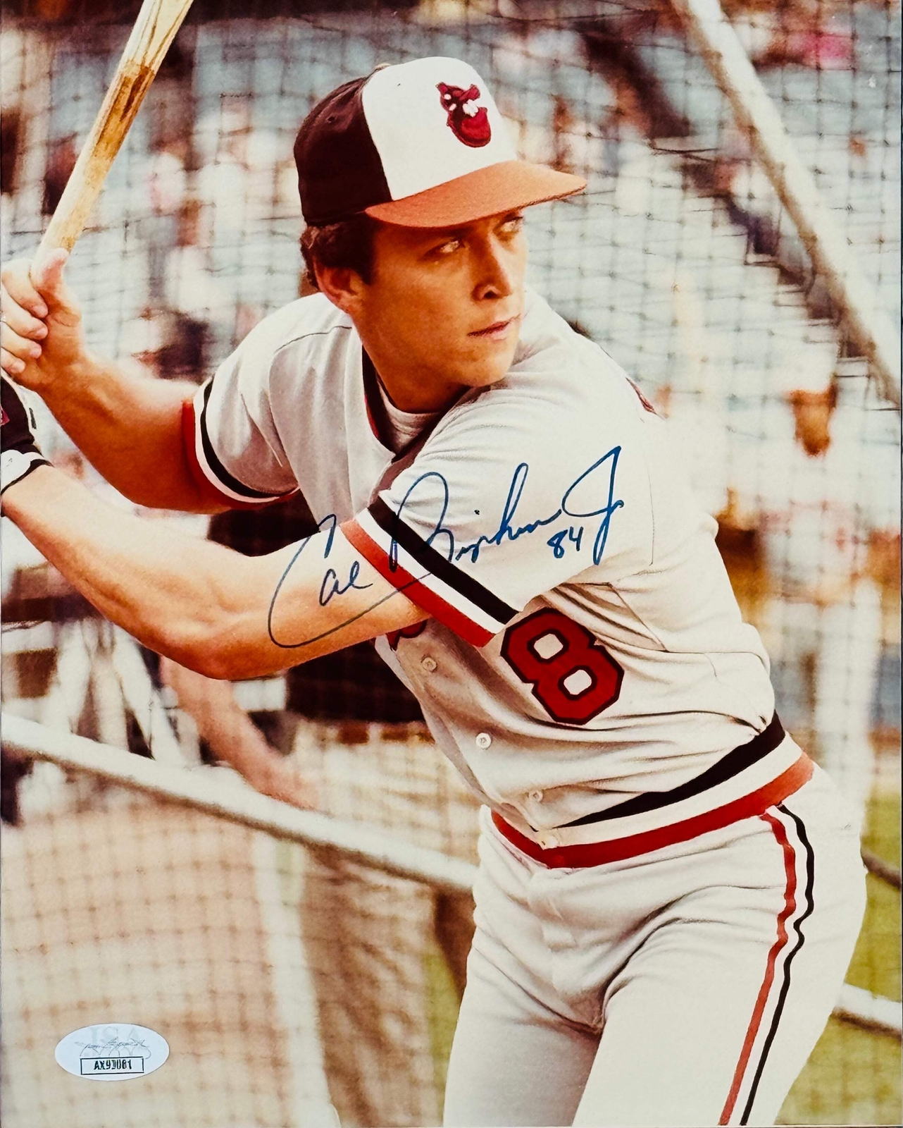 Cal Ripken Jr. Autographed 8x10 Baseball Photo (JSA) | eBay