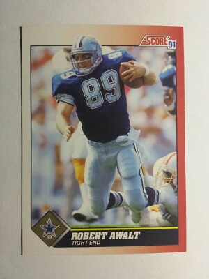 ROBERT AWALT 1991 SCORE FOOTBALL CARD # 189 D0895 | eBay
