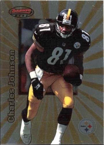 1998 Bowman's Best Charles Johnson Pittsburgh Steelers #51 | eBay