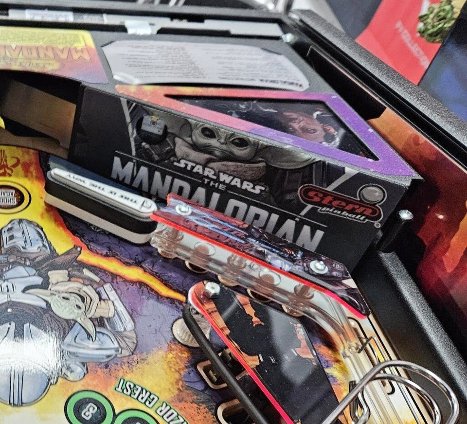 The Mandalorian Pinball Mod DECAL Apron Wall ( SOLD AS A PAIR) | eBay