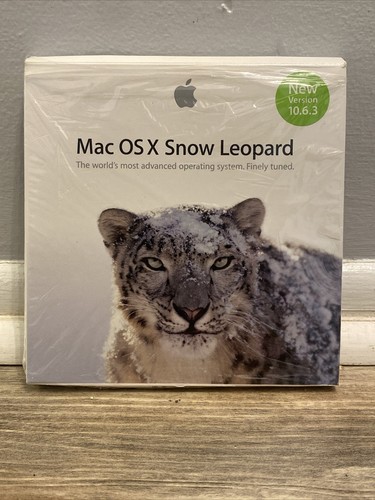 Apple Snow Leopard Mac OS X 10.6.3 Operation System for sale online | eBay