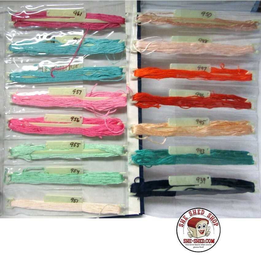 DMC StitchBow Floss Organizing & Storage System Binder With 5 Inserts ...