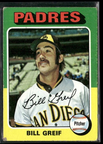 1975 Topps Bill Greif | eBay
