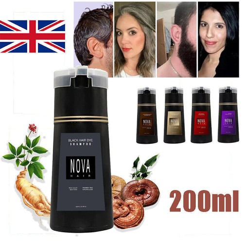 Hair Dye Shampoo, Nova Hair Instant Dye Shampoo Hair Color Shampoo Uk ...