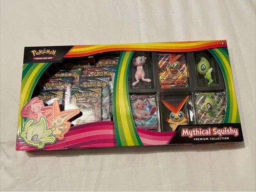 Pokemon TCG Mythical Squishy Premium Collection Slight Damage ...