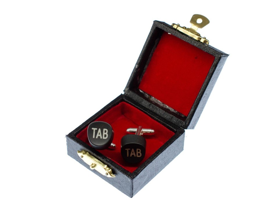 Tab Tabulator Key + Box Cufflinks Typewriter Key Square Black | eBay