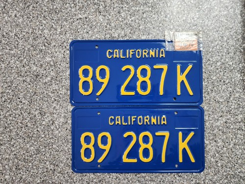 1970 California Commercial License Plates, 1970 Validation, Pro ...