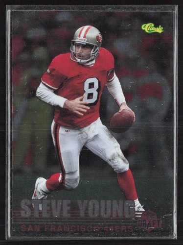 Steve Young 1995 Classic NFL Rookies Silver #108 San Francisco 49ers | eBay