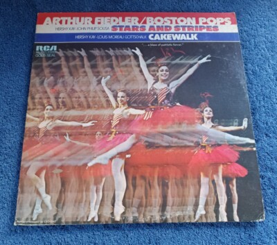 Stars And Stripes Arthur Fielder Boston Pops LP 1975 RCA Cake Walk | eBay