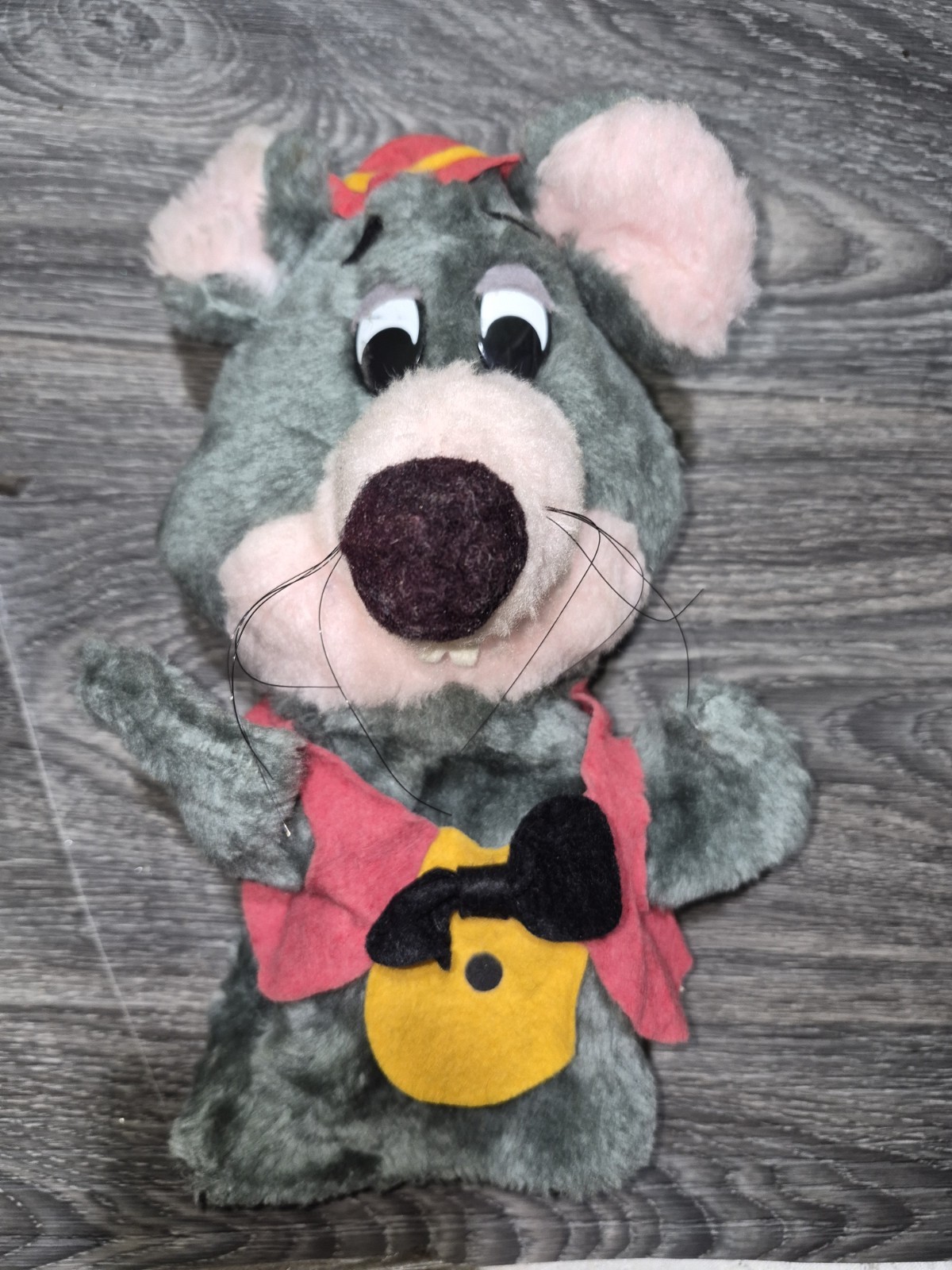 Vintage Original Chuck E Cheese Hand Puppet Pizza Time | eBay