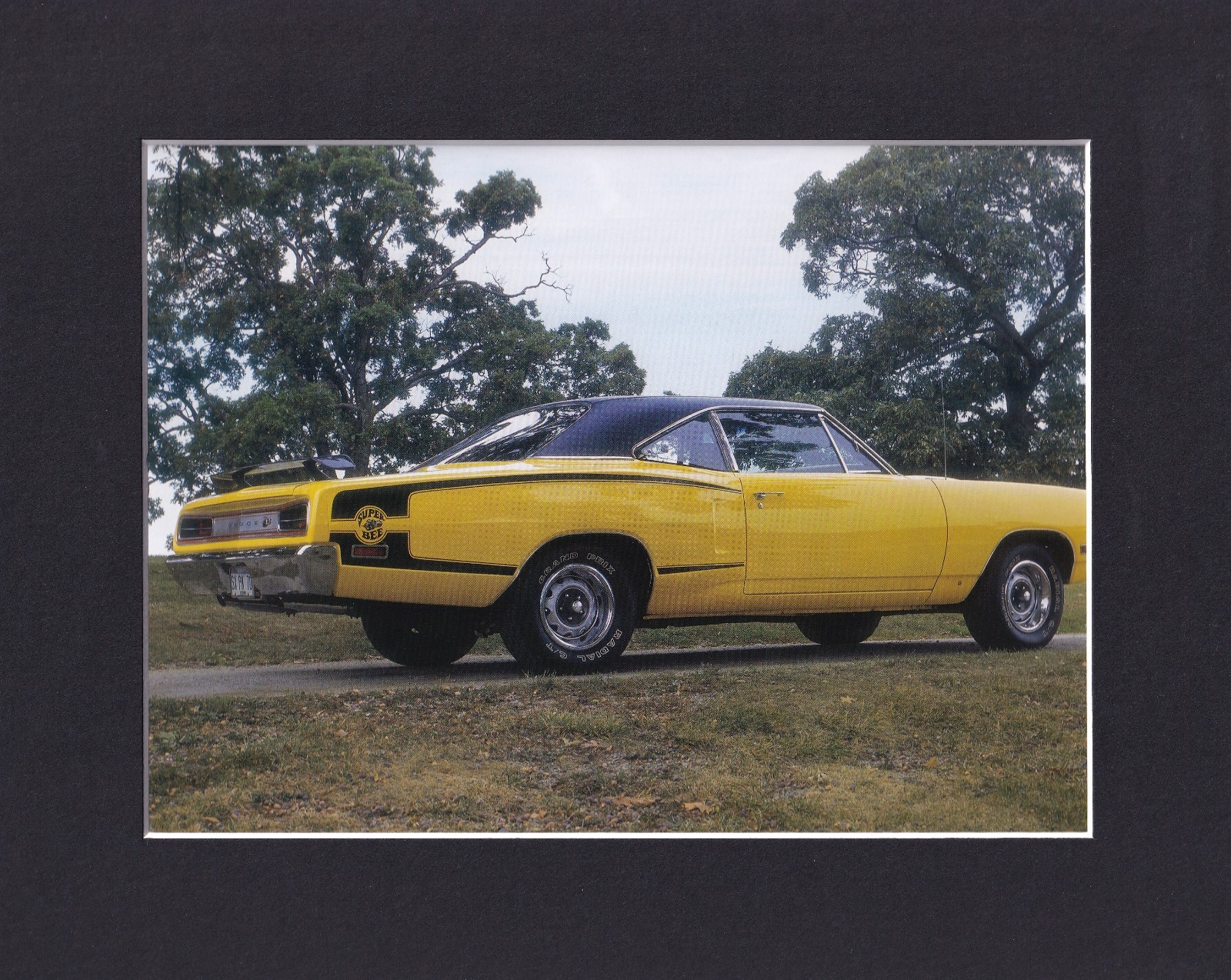 8X10" Matted Print Muscle Car Picture: 1970 Dodge Coronet Super Bee | eBay
