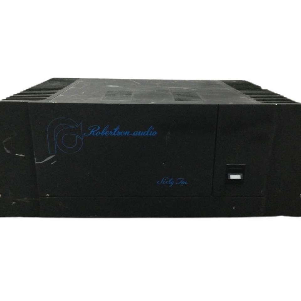 Robertson Audio Sixty Ten 60-10 Power Amplifier – 200W x 2, Solid State ...