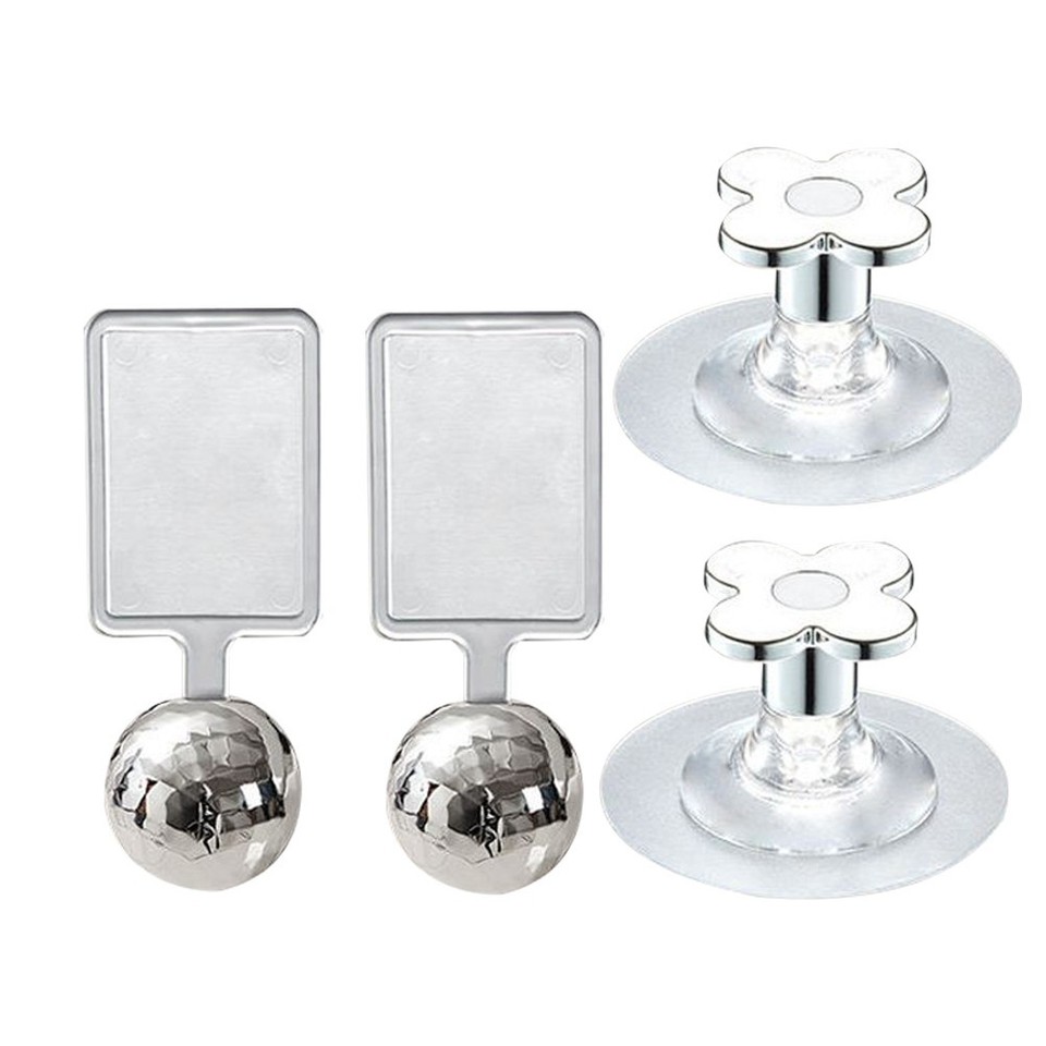 4 Pcs Toilet Lid Lifter Adhesive Handle Set Bathroom Toilet Seat Lifter ...