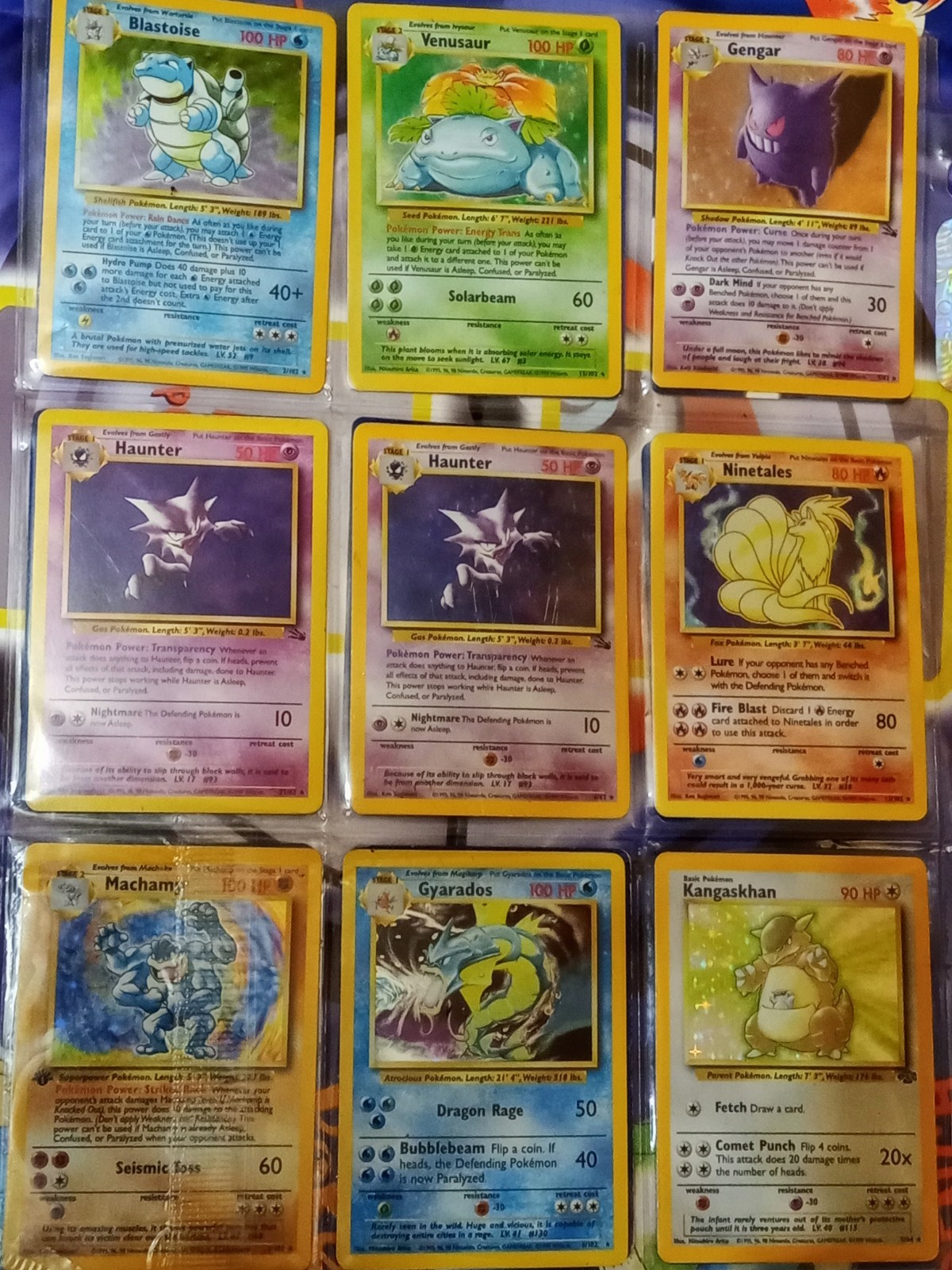 POKEMON GEM MINT BLASTOISE 1ST EDITION BASE SET 1995 CARD #2 THICK ...