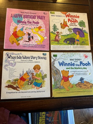 Walt Disney's Winnie the Pooh (4 LP Vinyl Record Set) | eBay